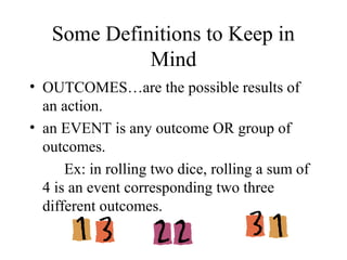 5 6 probability and odds lesson | PPT