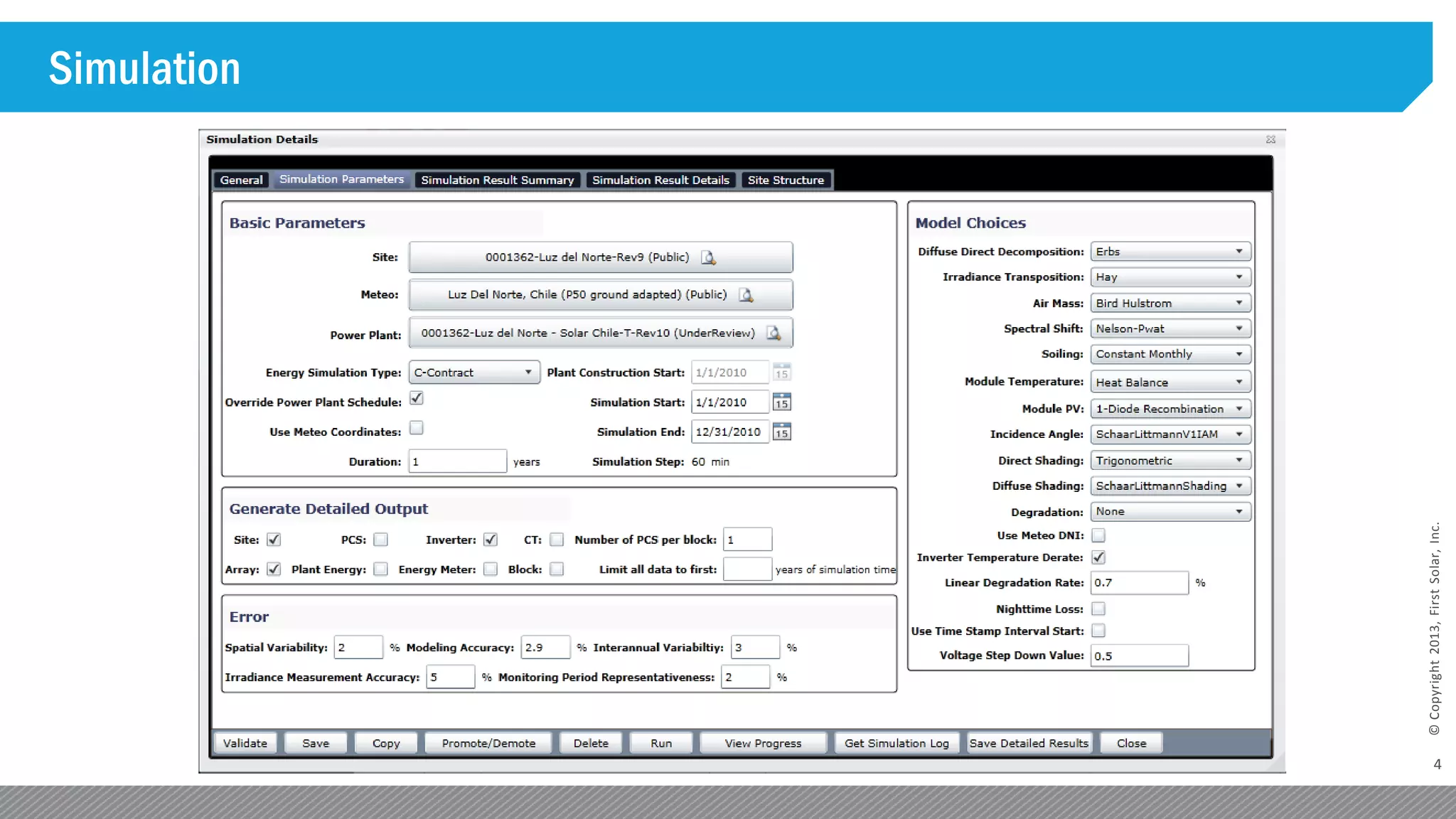 2014 PV Performance Modeling Workshop: Isis Power Plant Energy ...