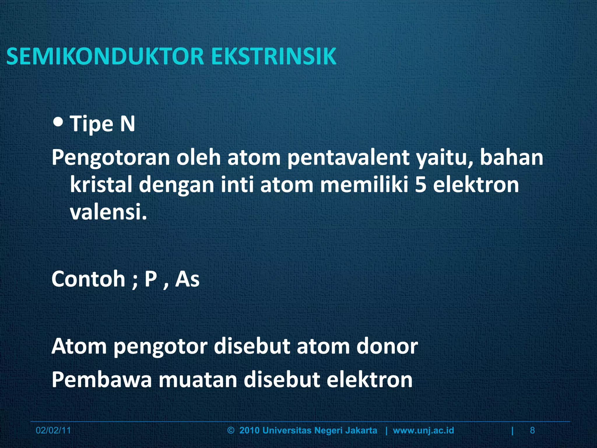 Fisika Zat Padat (5 - 7) a-definition_of_semiconductor | PPT