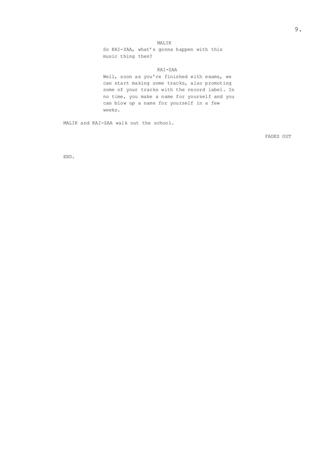 UNIT 11 LO3 SCRIPT FOR 5-7 MINUTE FILM | PDF