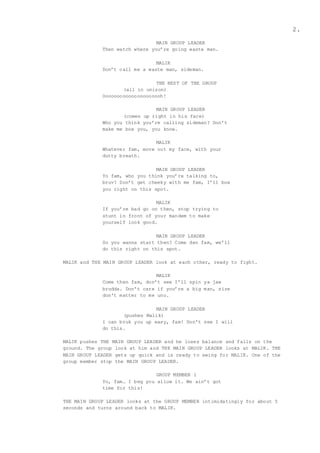 UNIT 11 LO3 SCRIPT FOR 5-7 MINUTE FILM | DOCX