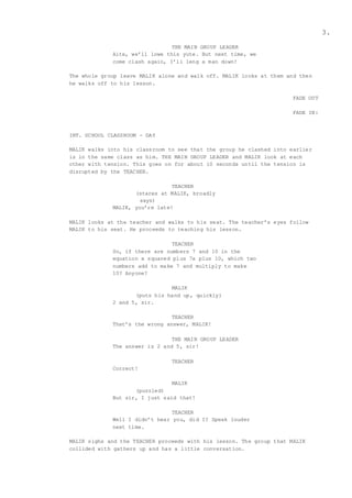 UNIT 11 LO3 SCRIPT FOR 5-7 MINUTE FILM | DOCX