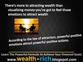 7 steps to attracting wealth | PPTX