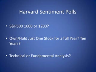 5 8-12 Harvard Technical Analysis | PPTX