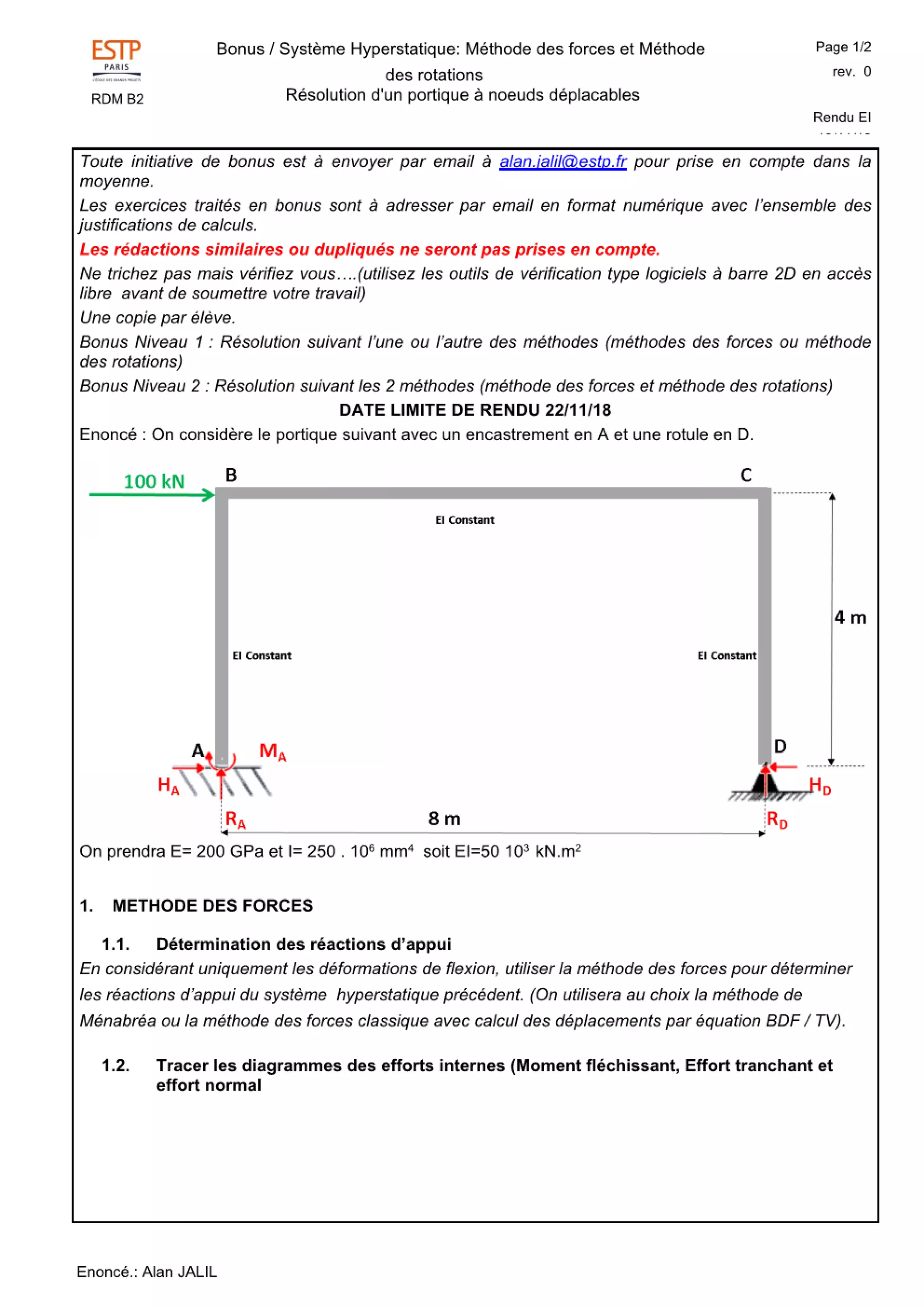 5 8 -bonus___systemes hyperstatiques__ | PDF