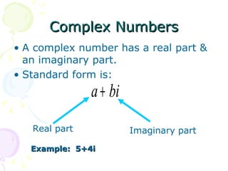 5.9 complex numbers | PPT
