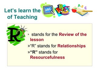 abcs-of-teaching | PPT