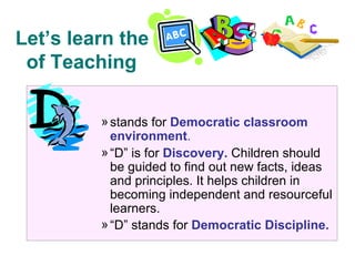 abcs-of-teaching | PPT