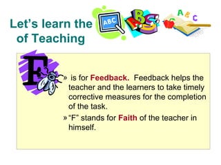 abcs-of-teaching | PPT