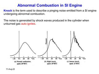 Abnormal combustion | PPTX