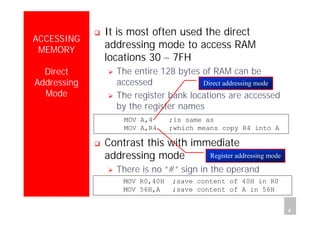 5 addressing modes | PPT