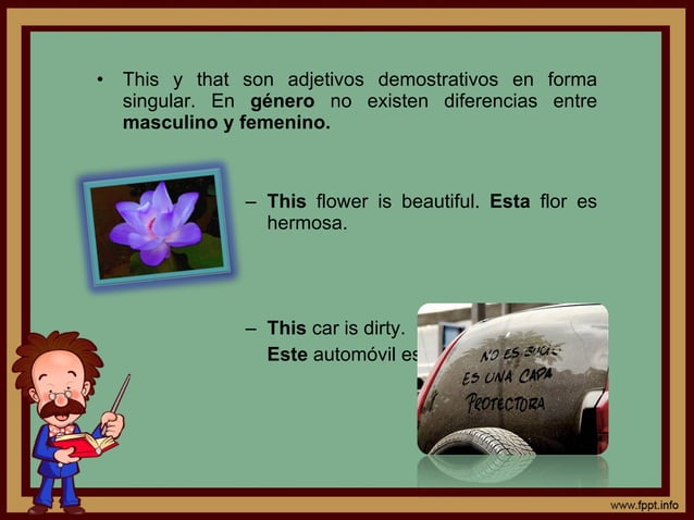 5. adjetivos demostrativos | PPT