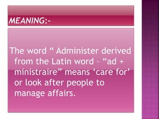 Extension administration: Special features, posdcorb | PPTX