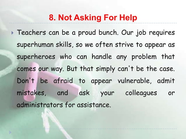 Top 10 Common Teaching Mistakes for Teachers to Avoid | PPTX | Homework ...