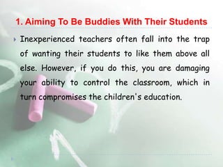 Top 10 Common Teaching Mistakes for Teachers to Avoid | PPTX