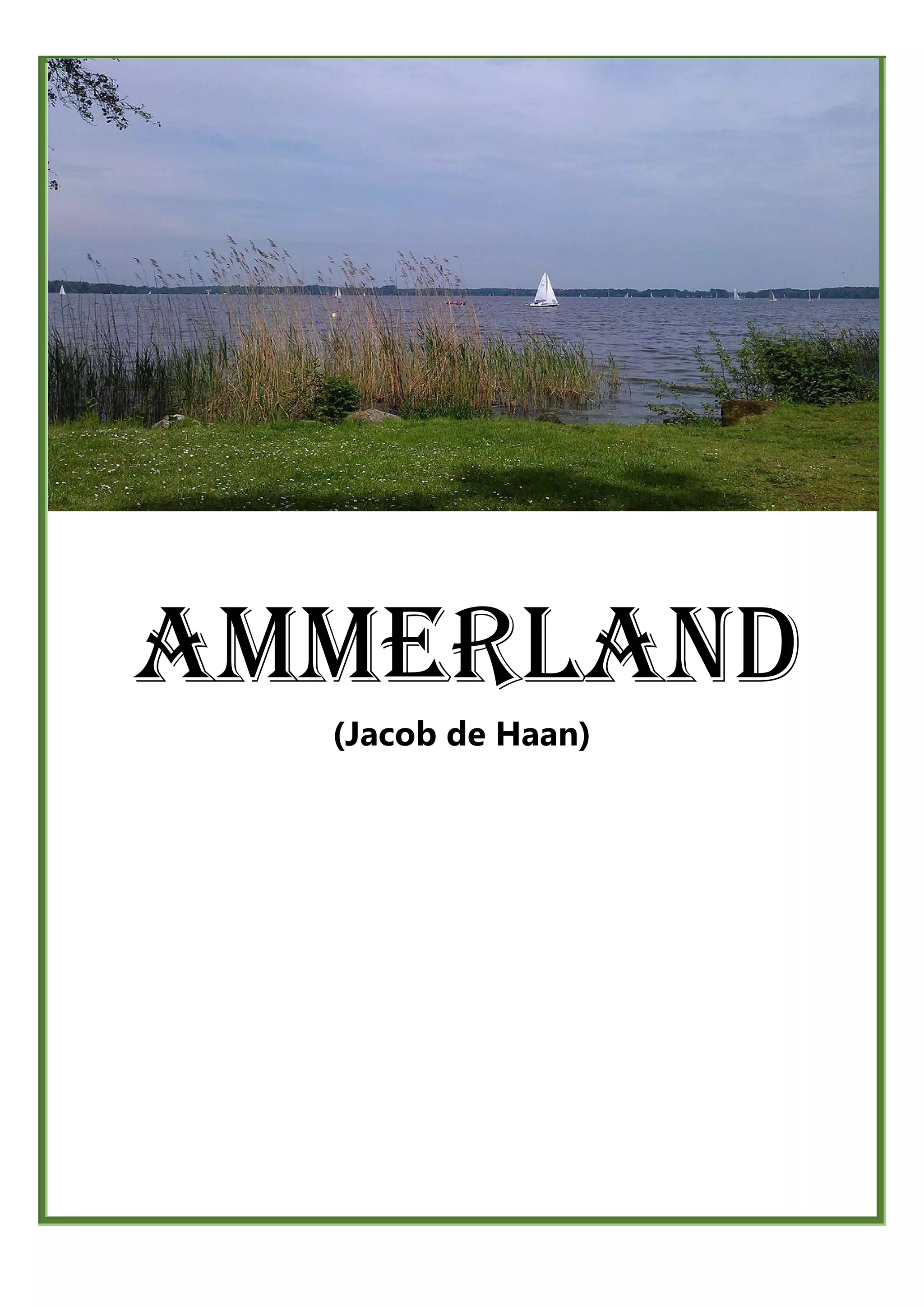 Ammerland - Jacob de Haan - Set of Clarinets | PDF