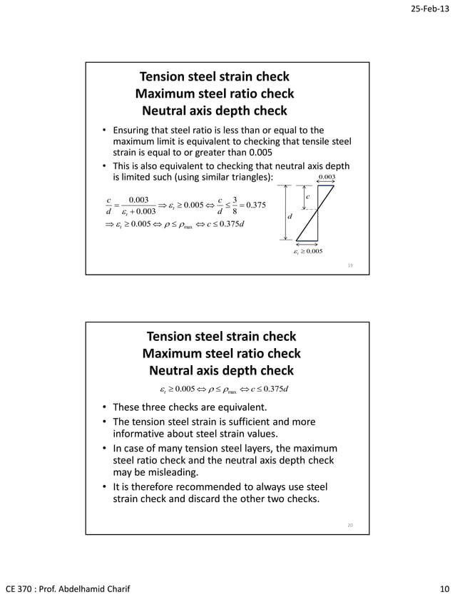 Lec04 Analysis of Rectangular RC Beams (Reinforced Concrete Design I ...
