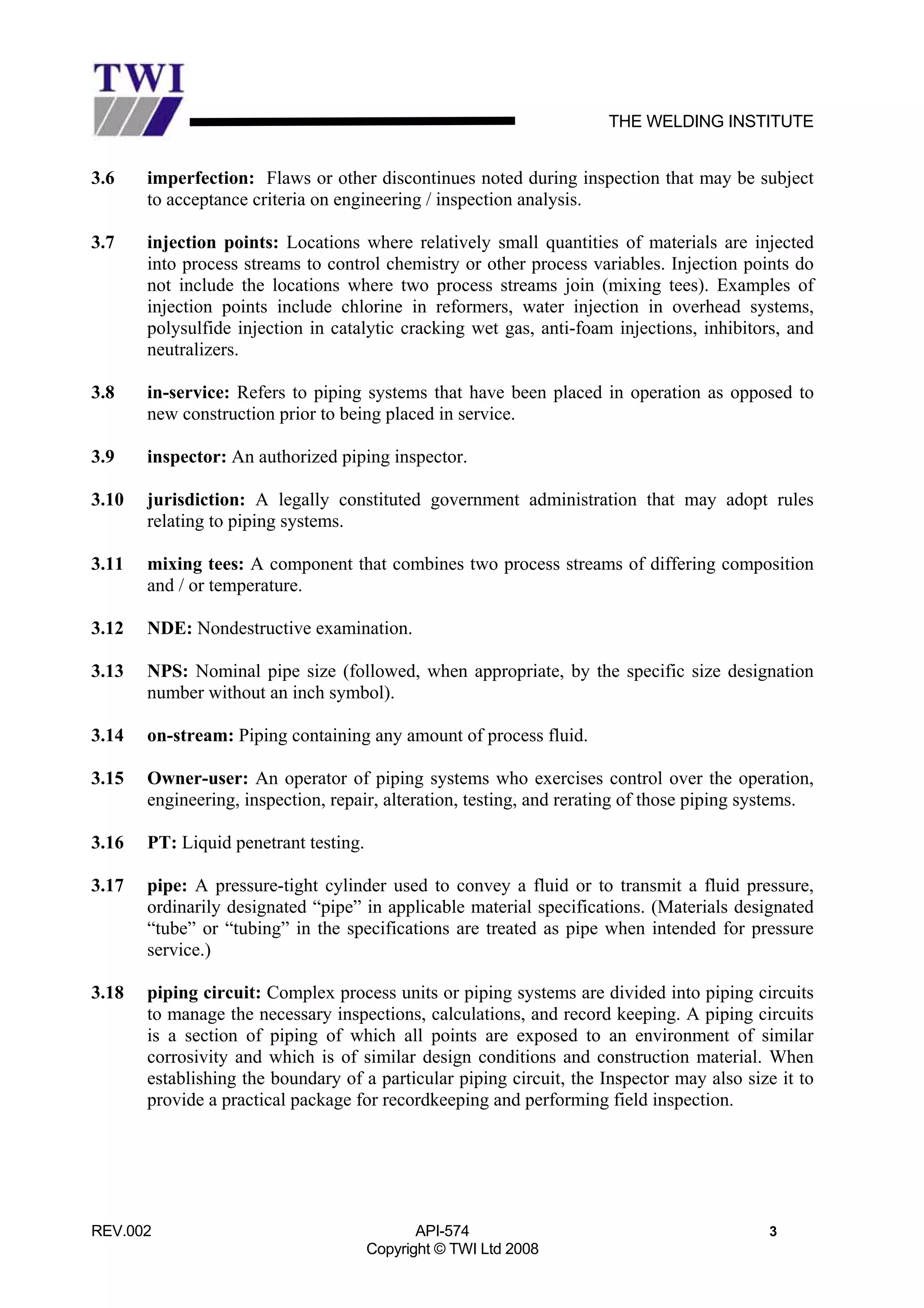 5 api-574-rev-002 | PDF