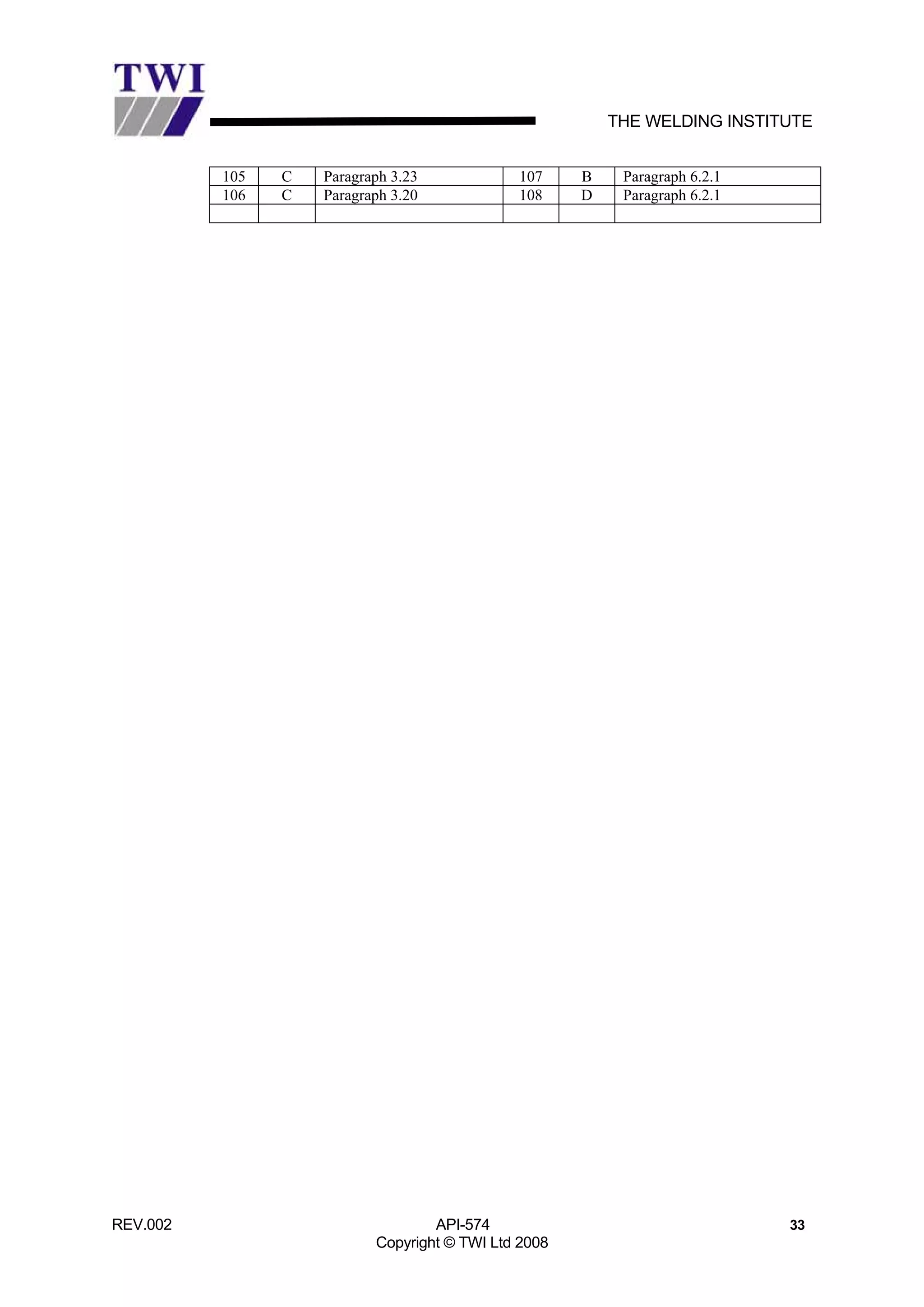 5 Api 574 Rev 002 Pdf Chemistry Science