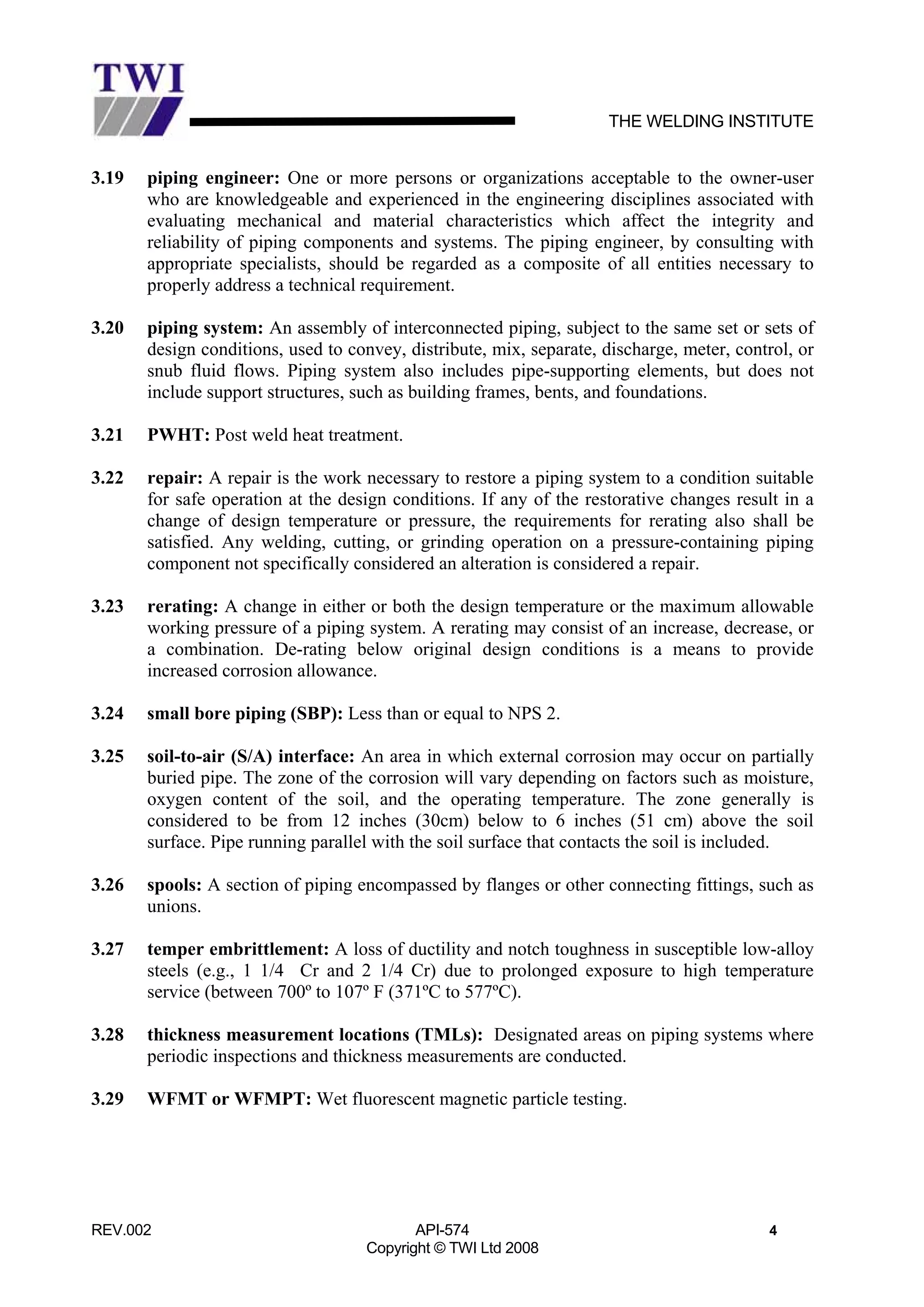 5 api-574-rev-002 | PDF