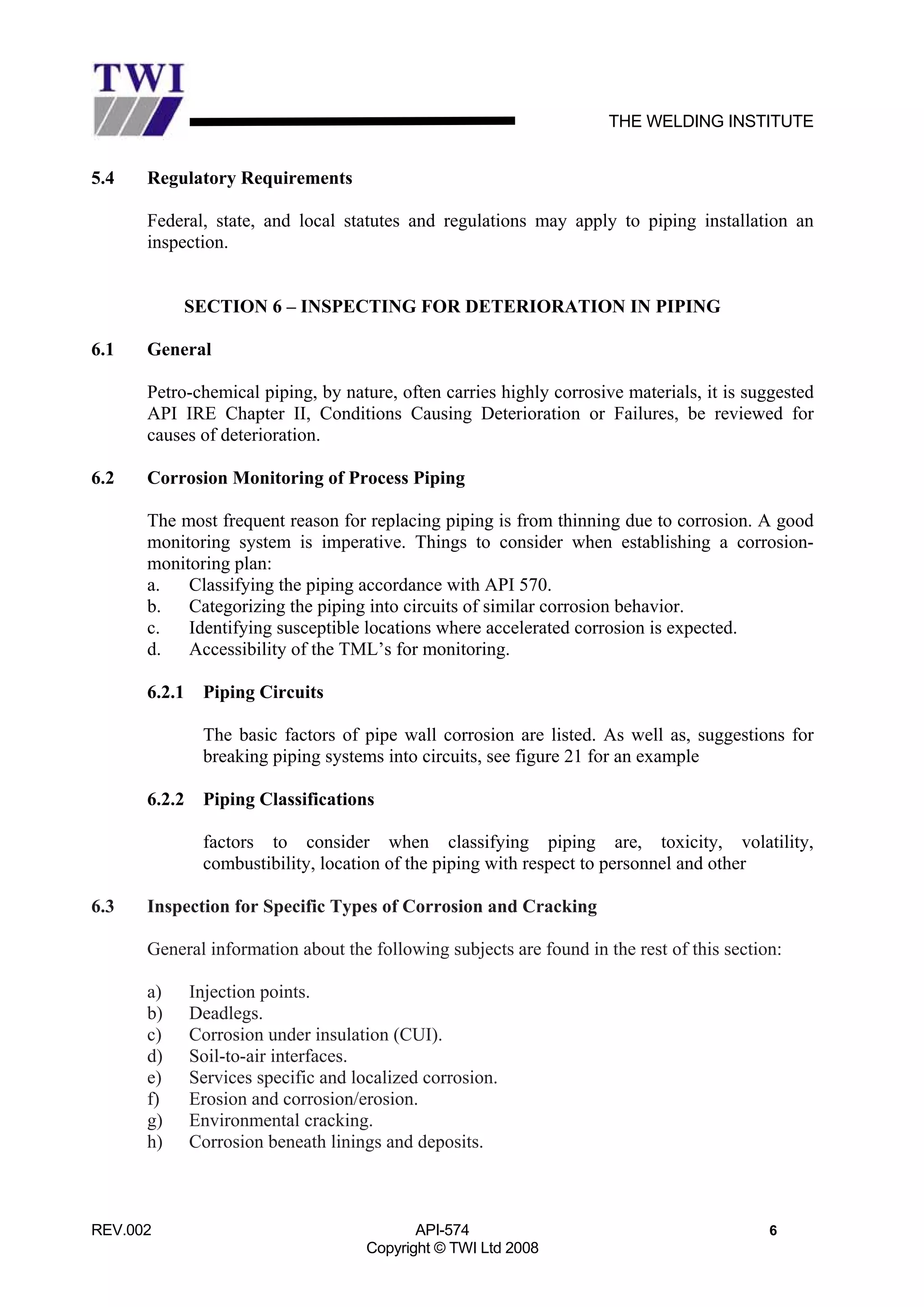 5 api-574-rev-002 | PDF