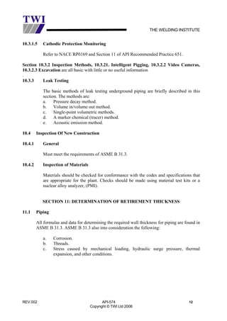 5 api-574-rev-002 | PDF