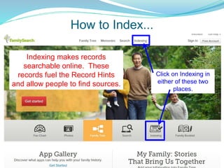 5 Family Search Apps and Indexing | PDF