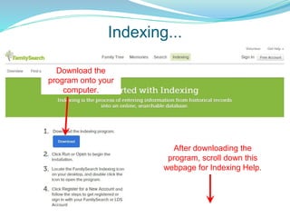 5 Family Search Apps and Indexing | PDF