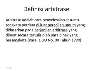 5-arbitrase dan alternatif penyelesaian sengketa.ppt