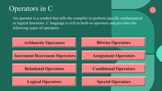 Arithmetic and increment decrement Operator | PPTX