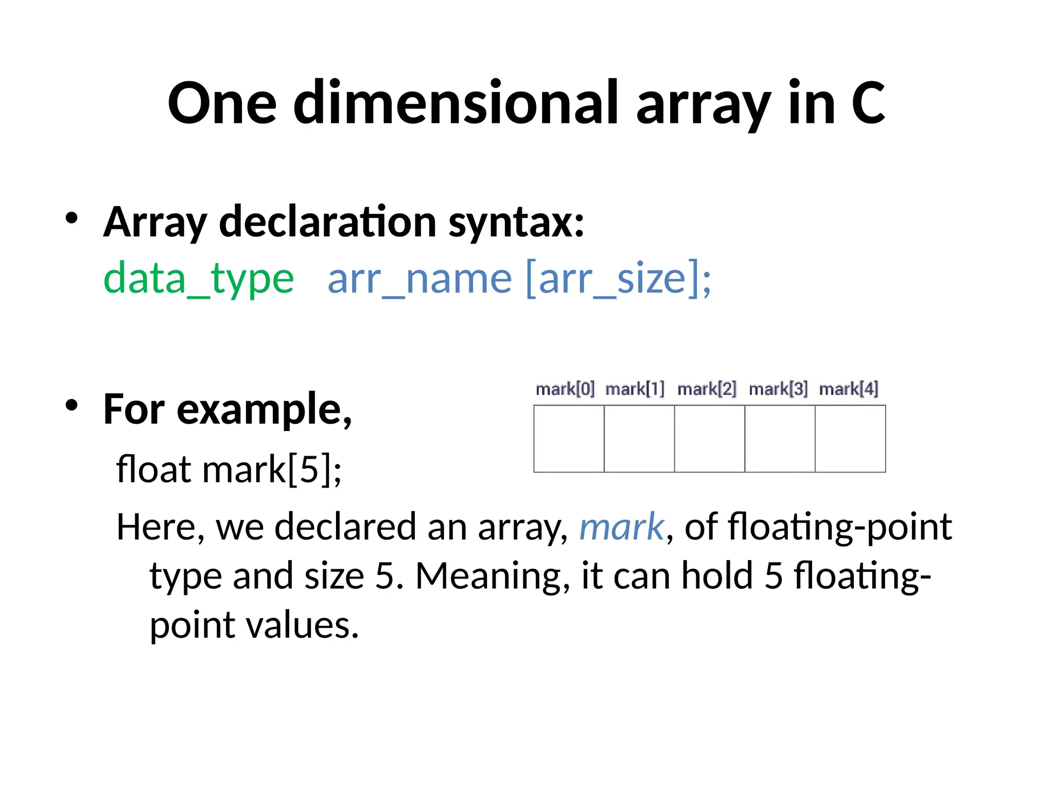 Array definition and uses in computer.pptx