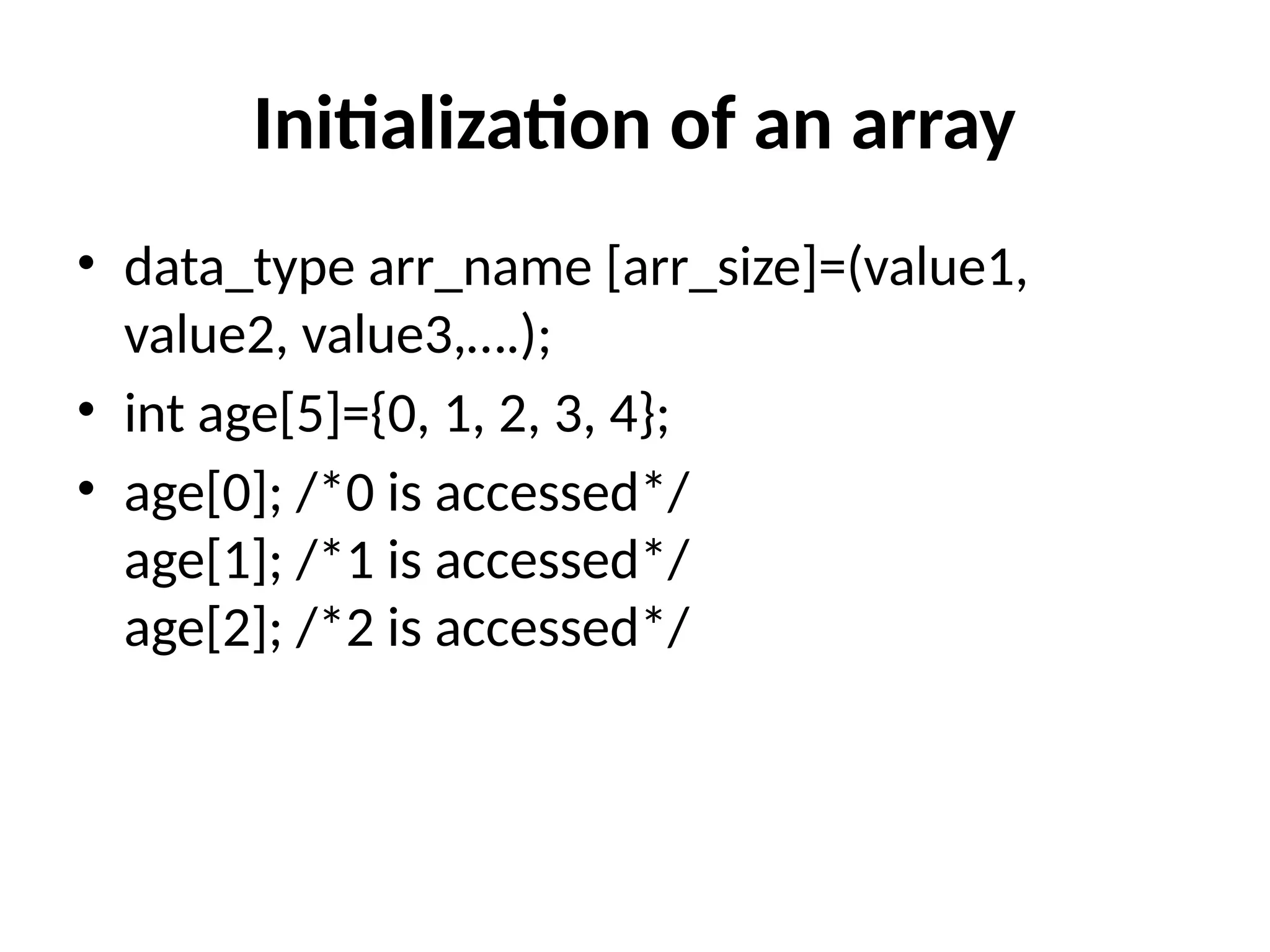 Array definition and uses in computer.pptx