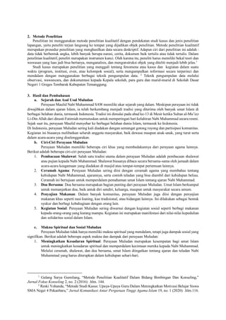 Artikel Muludan di SDN I Greges Tembarak- Riza.pdf