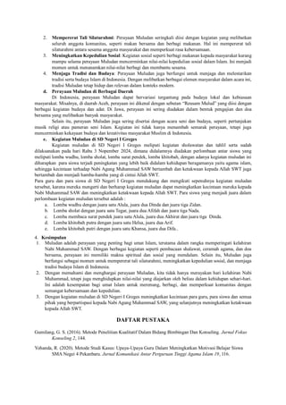 Artikel Muludan di SDN I Greges Tembarak- Riza.pdf