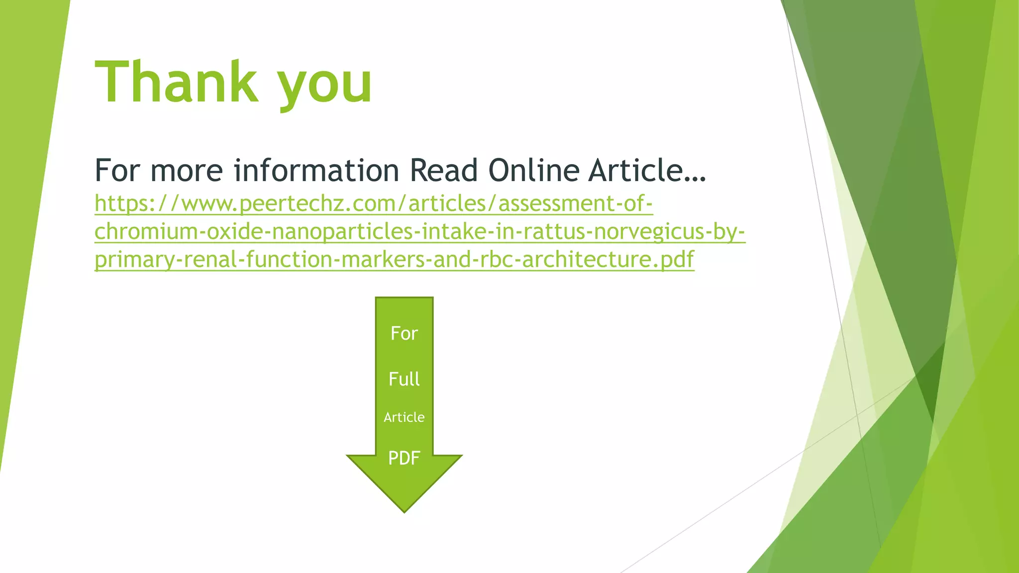 assessment-of-chromium-oxide-nanoparticles-intake-in-rattus-norvegicus-by-primary-renal-function ...
