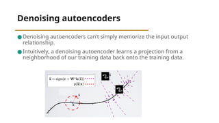 AUTO ENCODERS (Deep Learning fundamentals) | PPTX