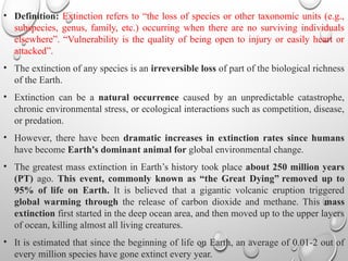 5-b- Species extinction and vulnerability of species.pptx