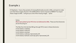 Batch Management: A Conveyor Mindset for Mass Digitization | PPT