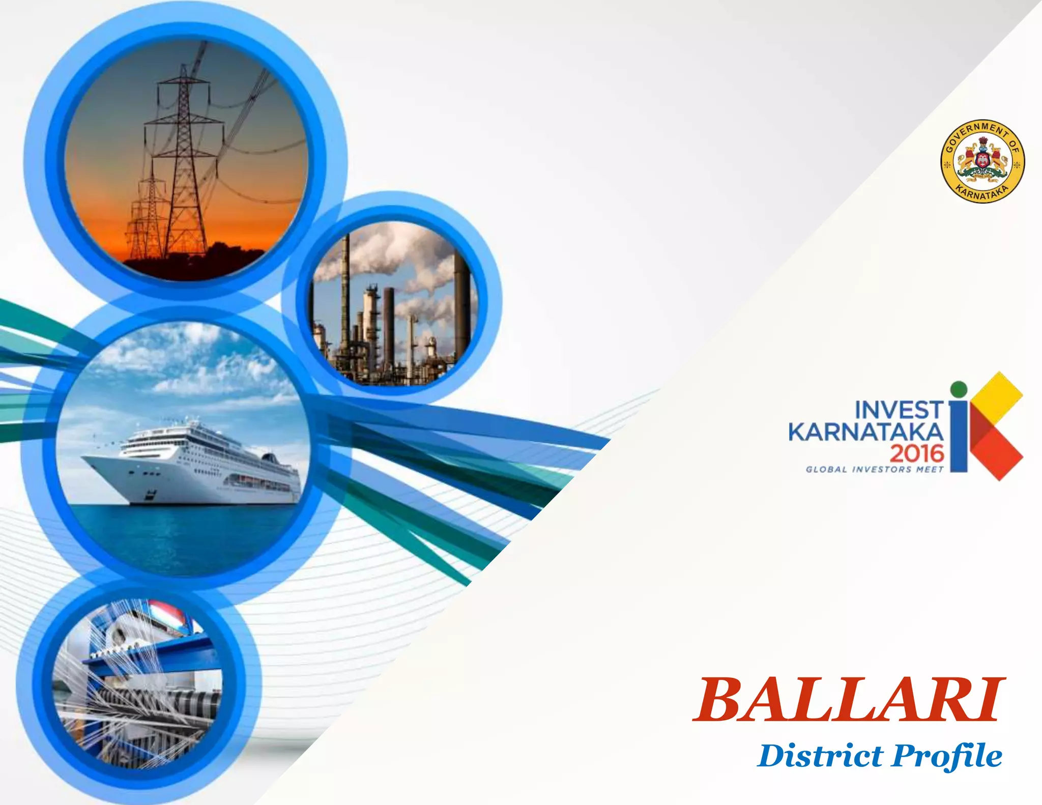 Balari District Profile | PPTX