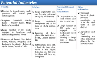 Balari District Profile | PPTX