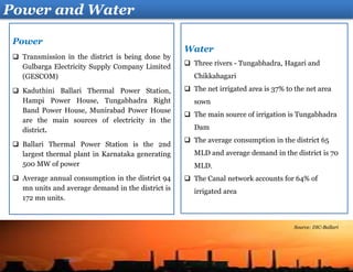 Balari District Profile | PPTX