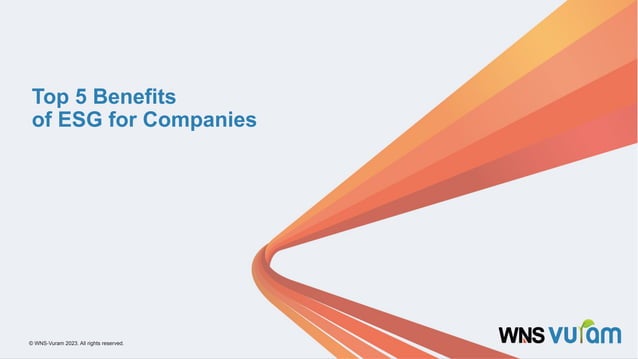 5 Benefits of ESG for Companies: What Is ESG and Why Is It Important ...