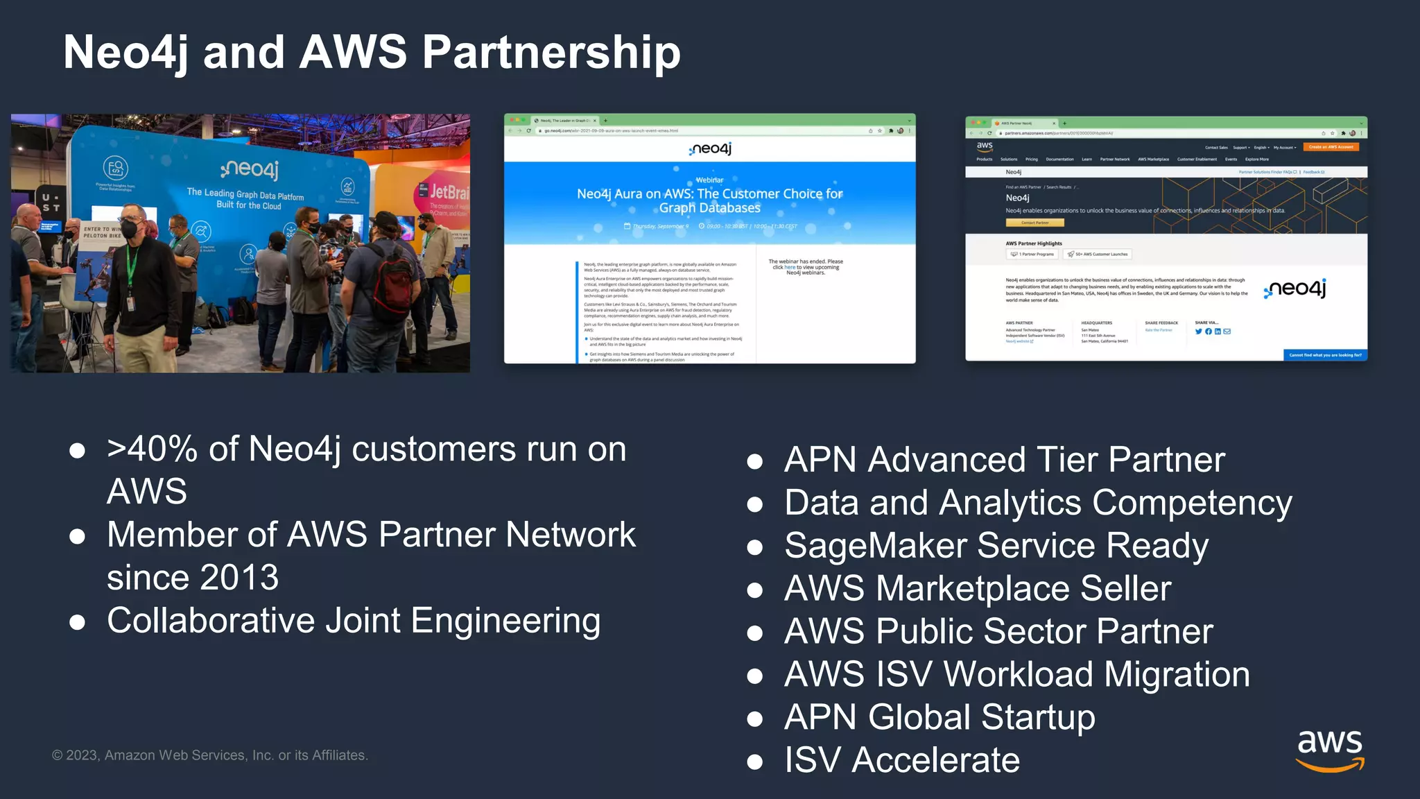 Better Together: Delivering Graph Value with AWS & Neo4j - Antony Prasad Thevaraj | PPT