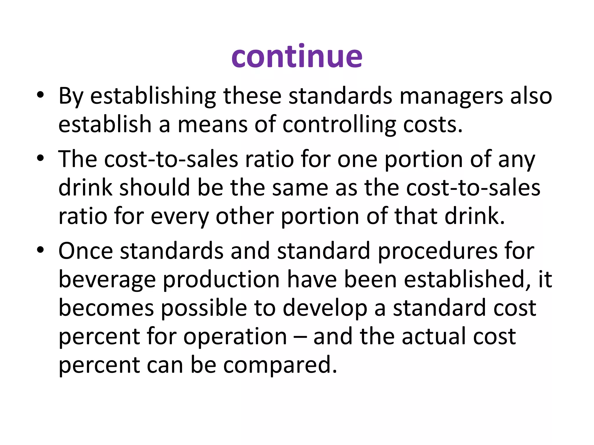 establishing standards | PPT