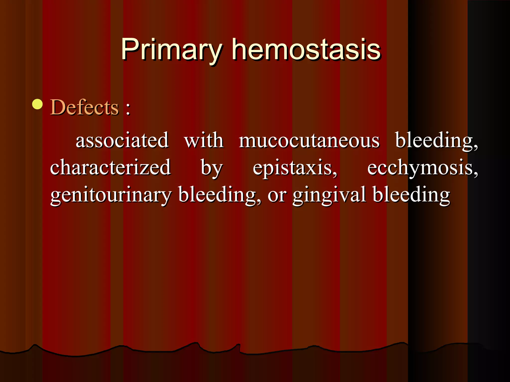 bleedig & clotting disorders | PPT