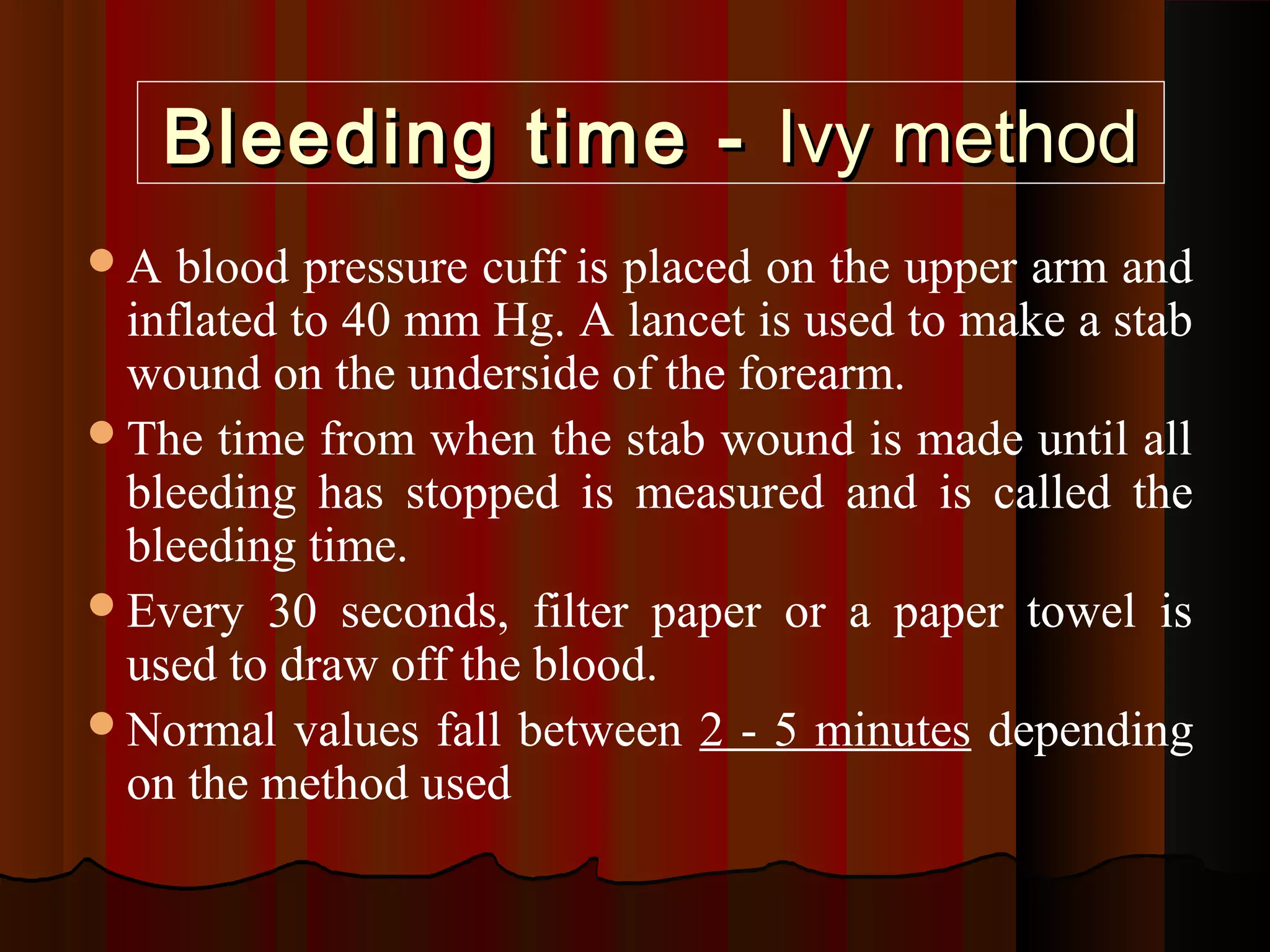 bleedig & clotting disorders | PPT