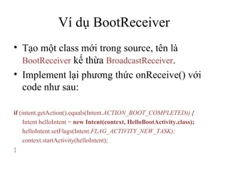 IT120-5. Broadcast Receiver | PPT