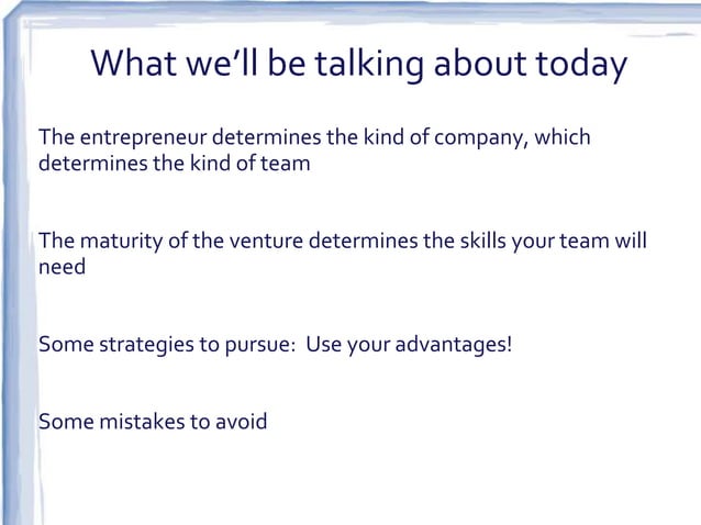 Building a winning team | PPTX