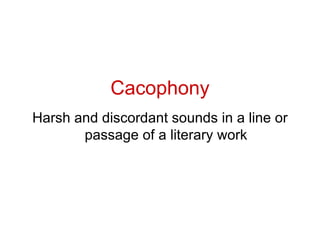 5 cacophony-caesura-catharsis | PPT