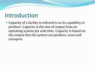5. capacity planning. | PPT